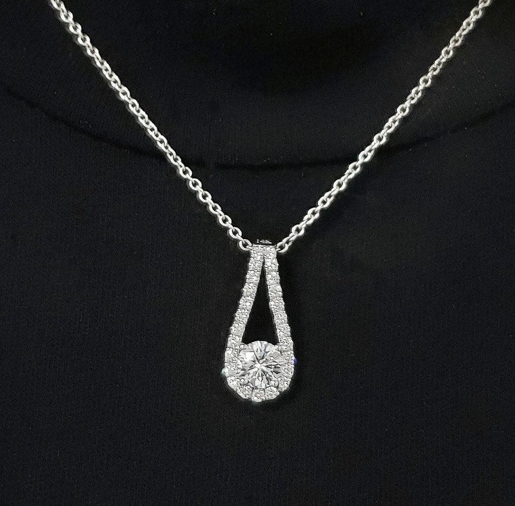 Diamond drop necklace store