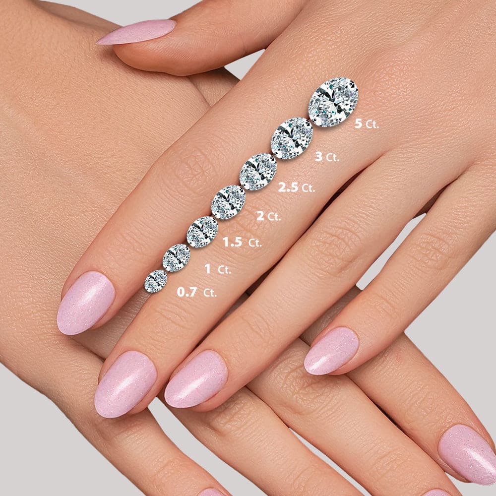 3 ct oval diamond store